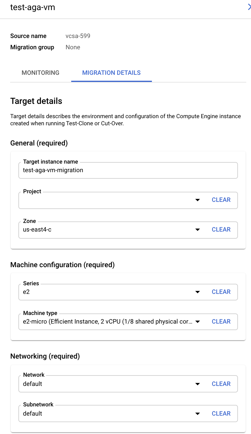 Migrating VMs from VMware on-prem (or GCVE ) to Google Compute Engine ... Migrating VMs from VMware on-prem (or GCVE ) to Google Compute Engine ...